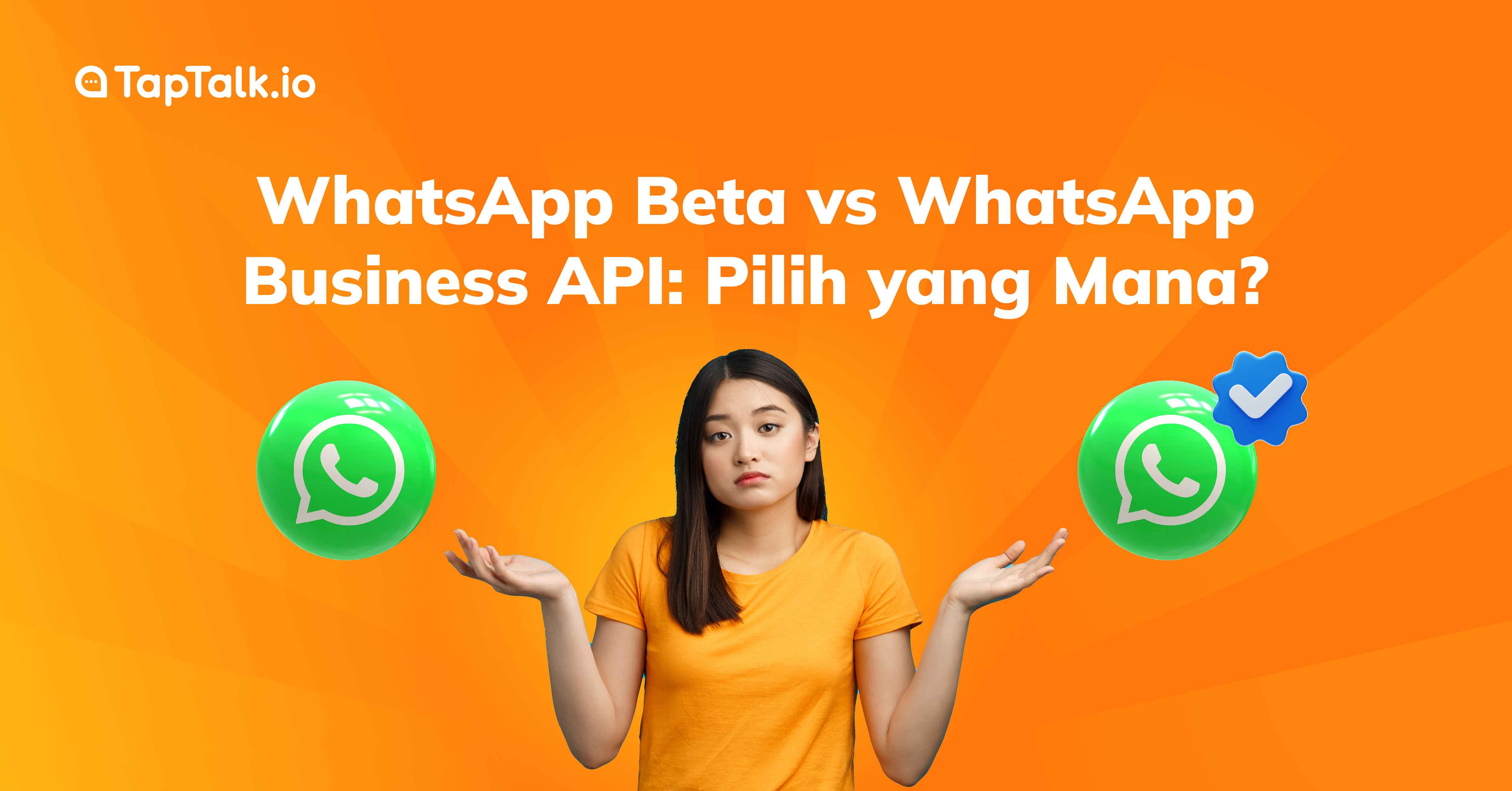 WhatsApp Beta vs WhatsApp Business API: Pilih yang Mana?